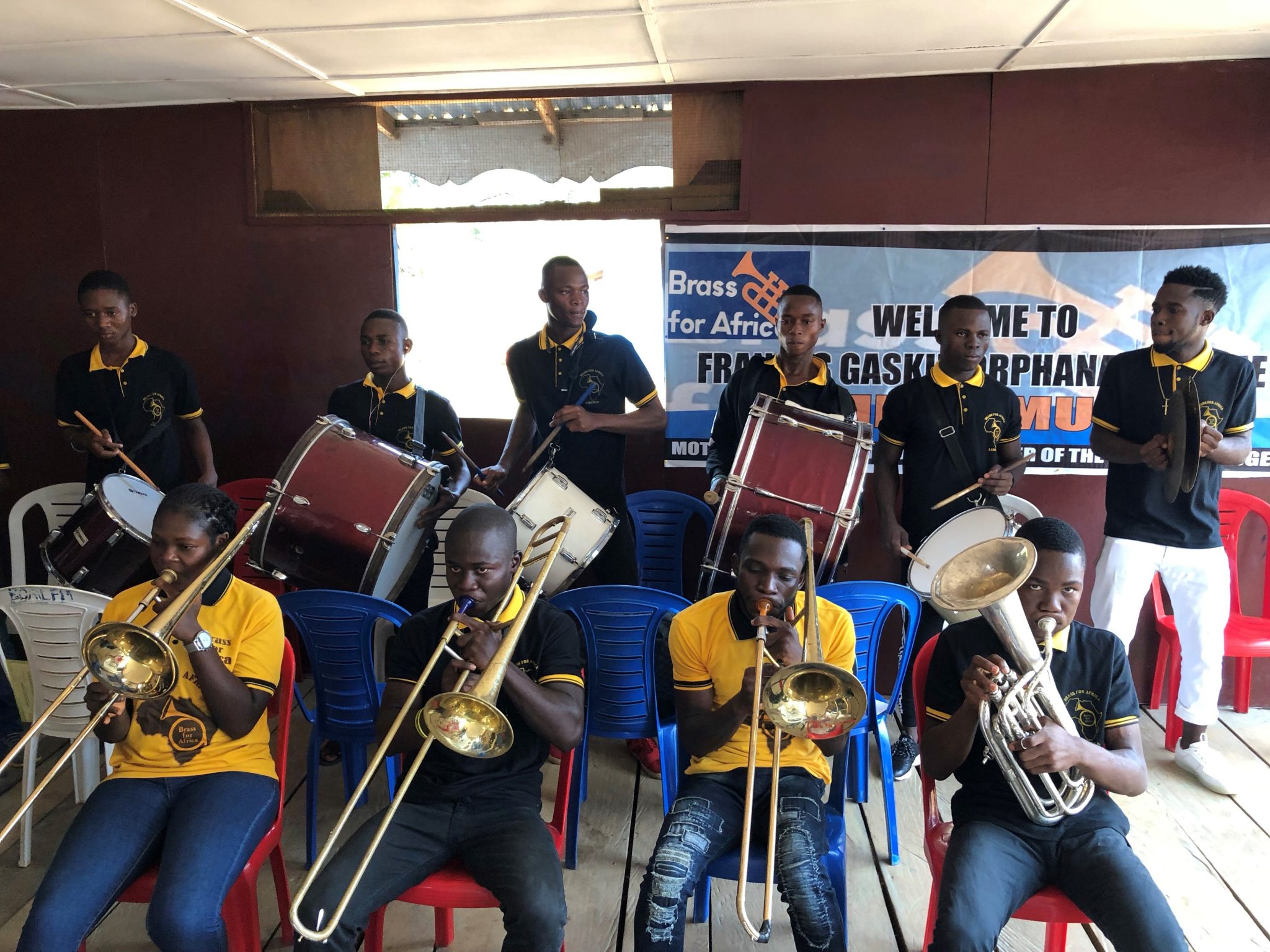 Brass for Africa and the Music Products Industry | British Band ...